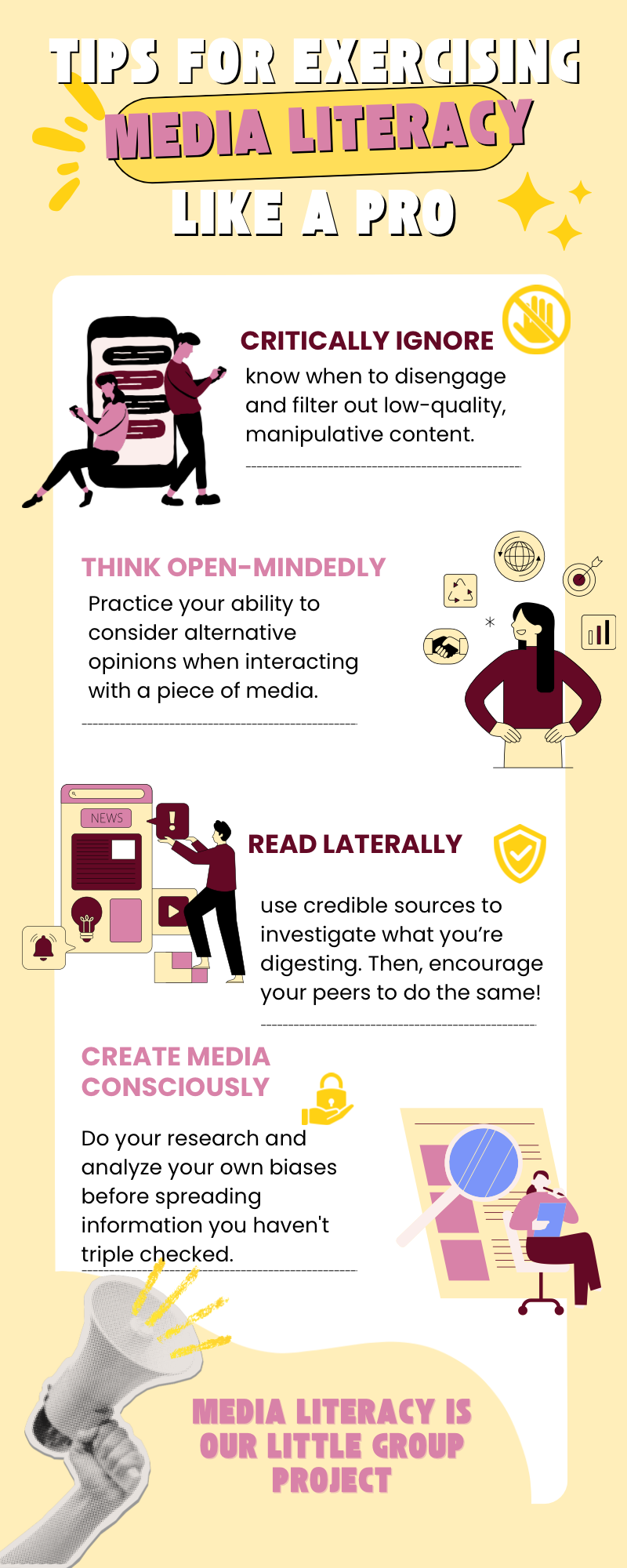 Media Literacy: Our Little Group Project — readin' magazine