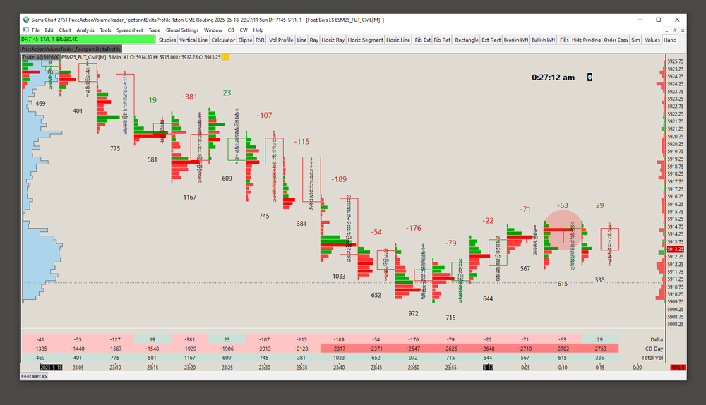 Footprint Charts — Sierra Chartbook Store — Price Action Volume Trader