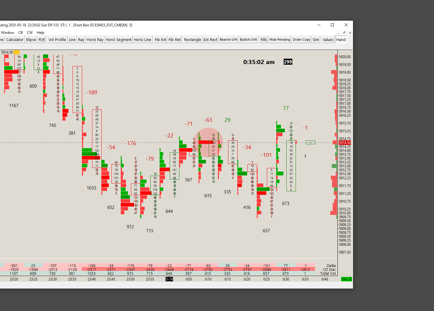 Footprint Charts — Sierra Chartbook Store — Price Action Volume Trader