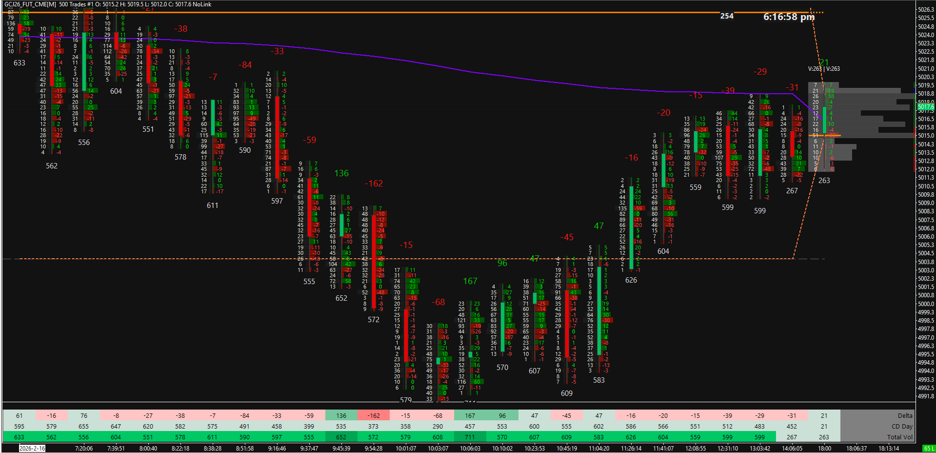 Footprint Charts — Sierra Chartbook Store — Price Action Volume Trader