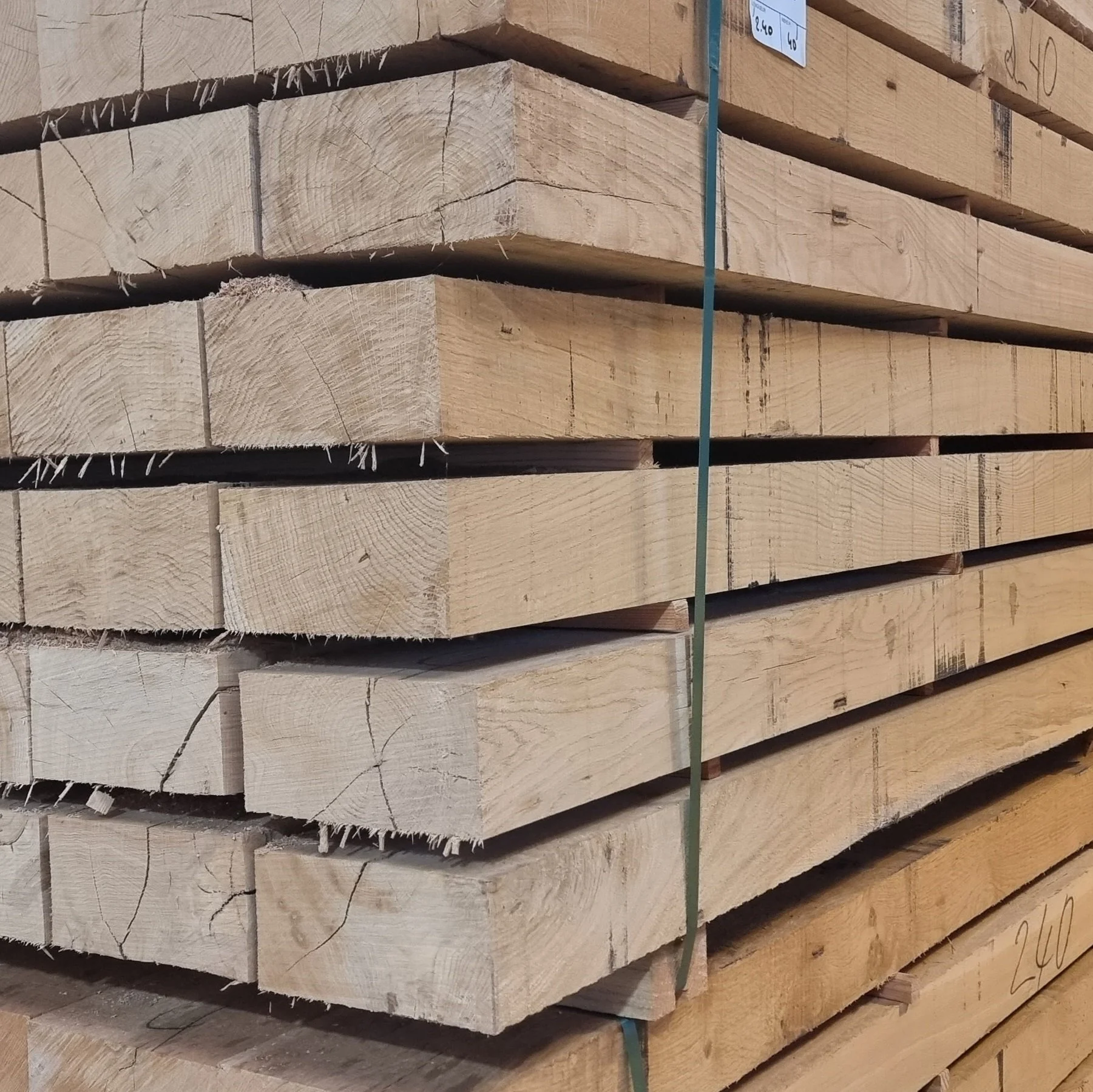 Oak Sleepers — PRO Fencing