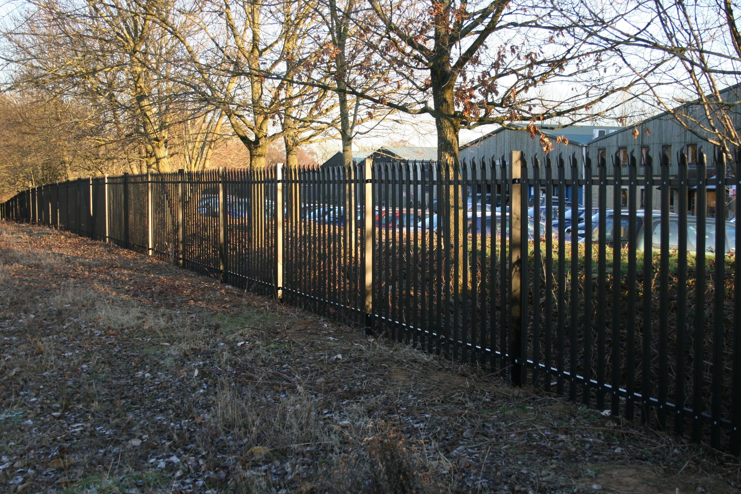 Steel Palisade Fencing — PRO Fencing