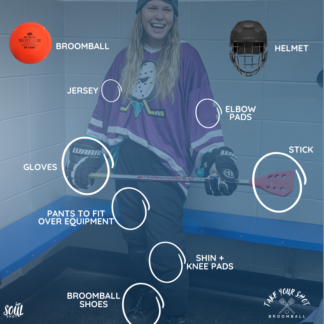 How to play broomball | Beginner's guide for women — her Soul Shot