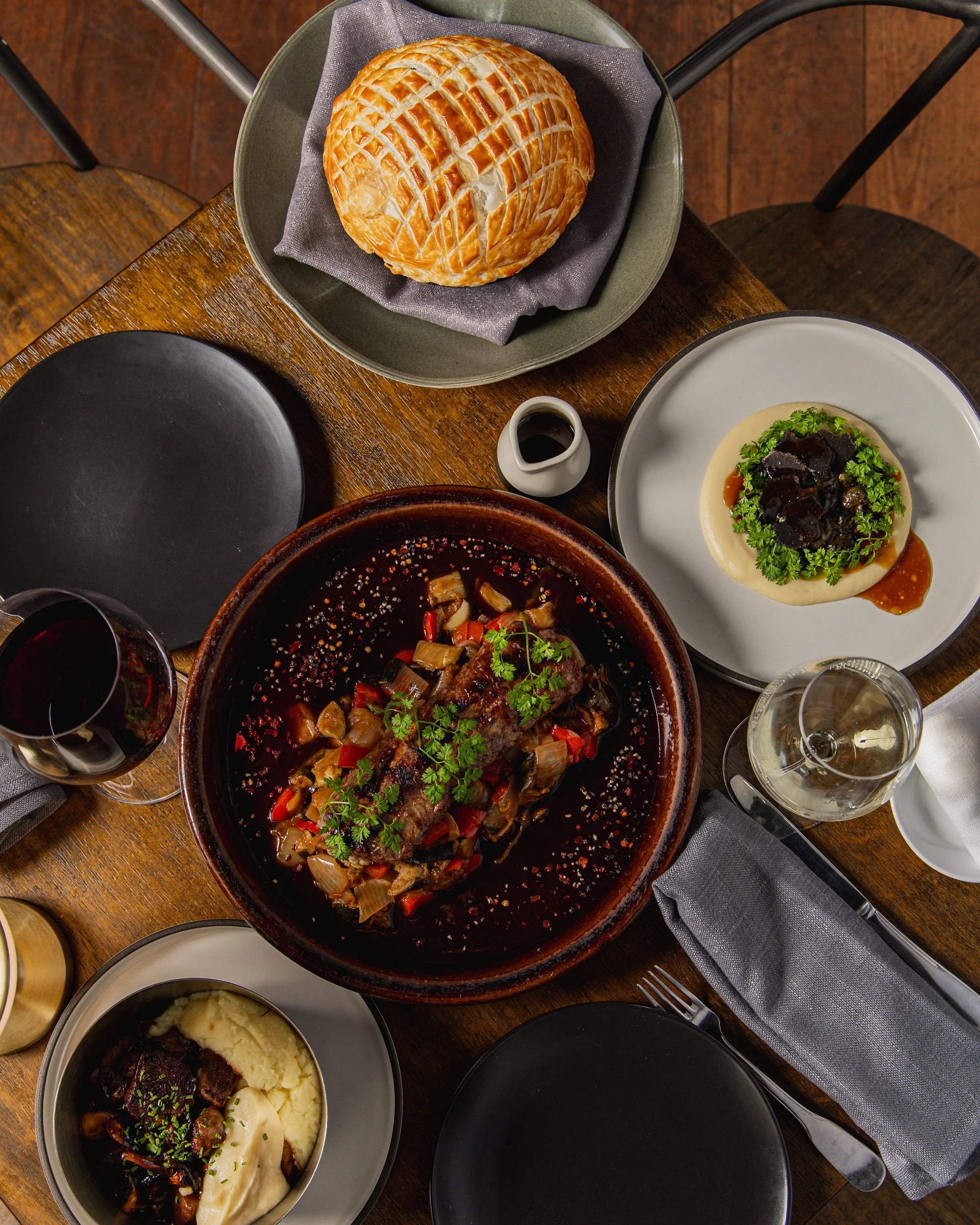 A La Carte Menu — Bellevue Cottage