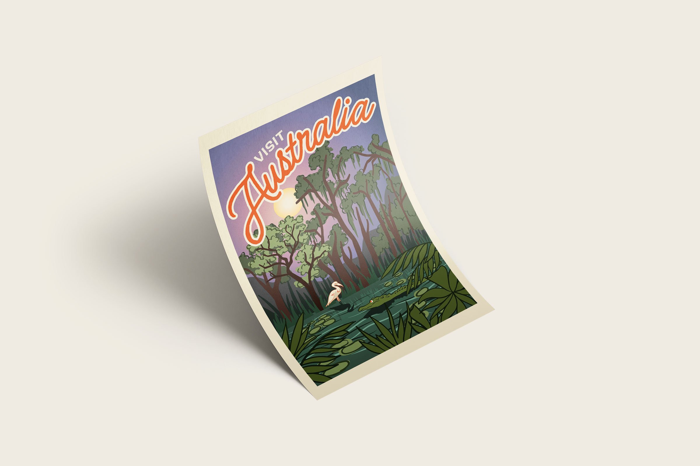 Animated Travel Poster — Cassy Kustoms