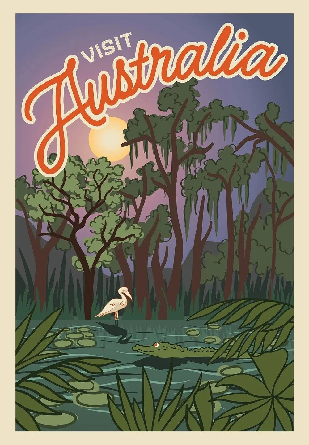 Animated Travel Poster — Cassy Kustoms
