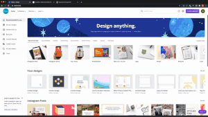 Honey Creative | How to Create Scrolling Website Mockups in Canva