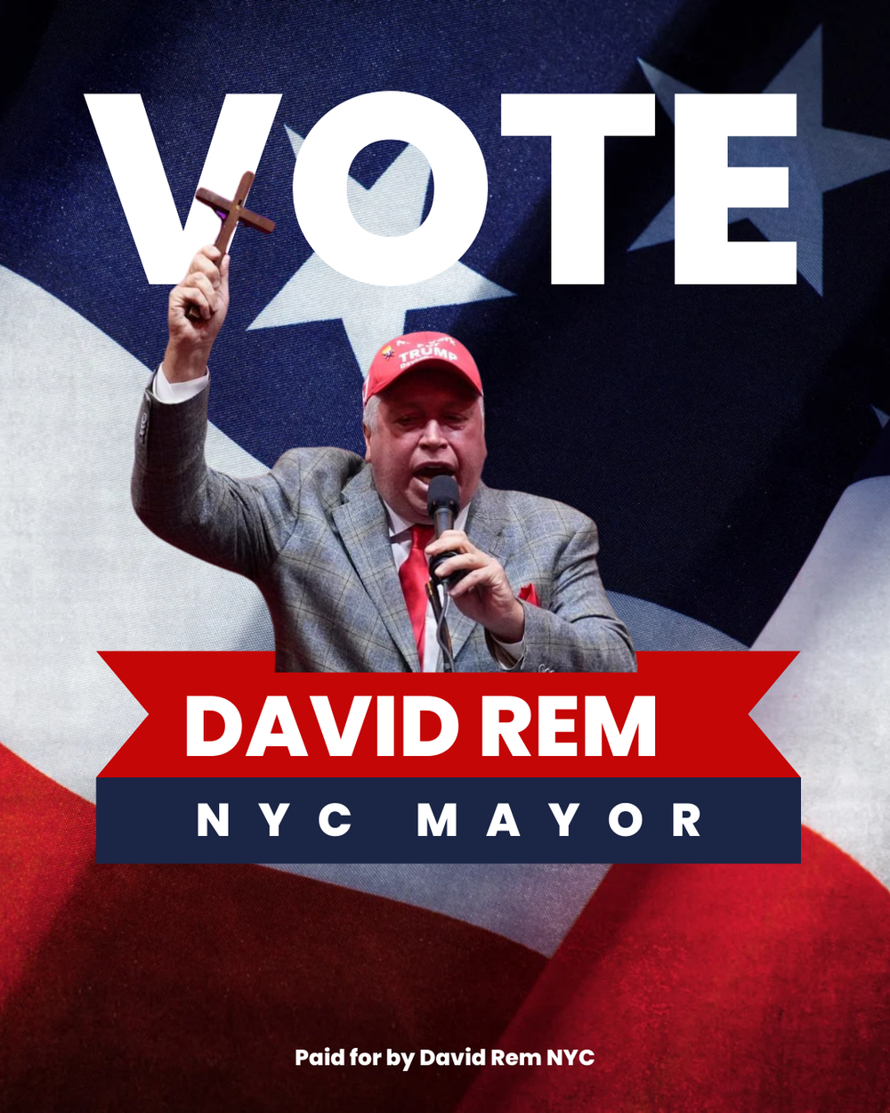 DAVID REM FOR NYC MAYOR
