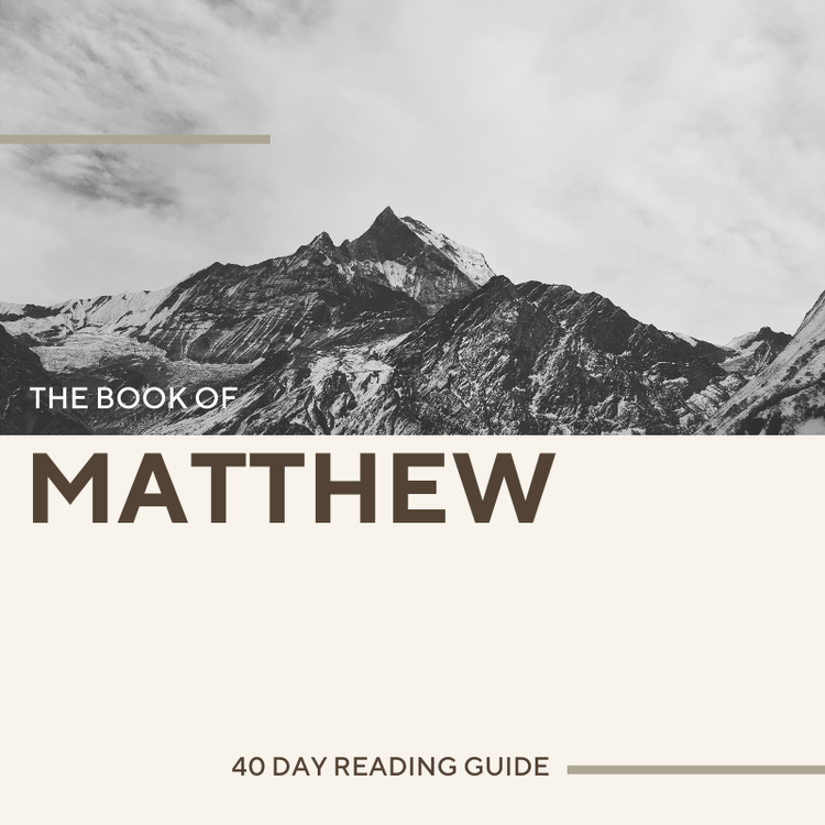 40-Day Matthew Reading Plan — Pennington Park Church