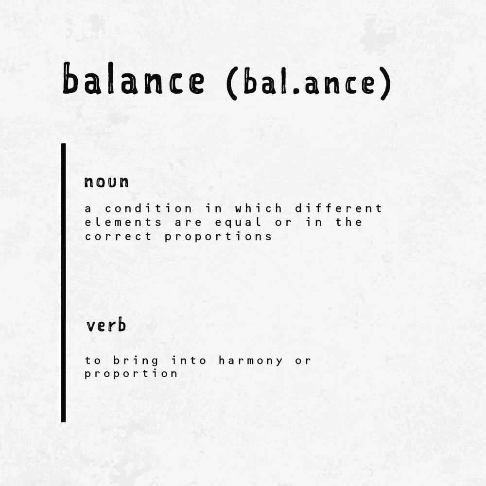 The Balance Project | Join for Balance
