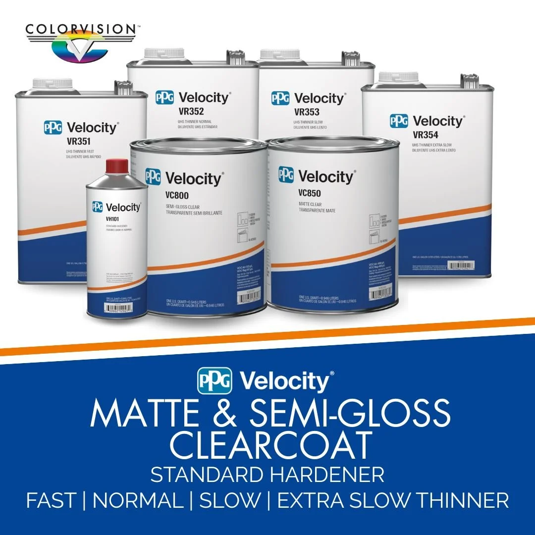 Introducing PPG VELOCITY®: Performance Refinish System for Collision ...