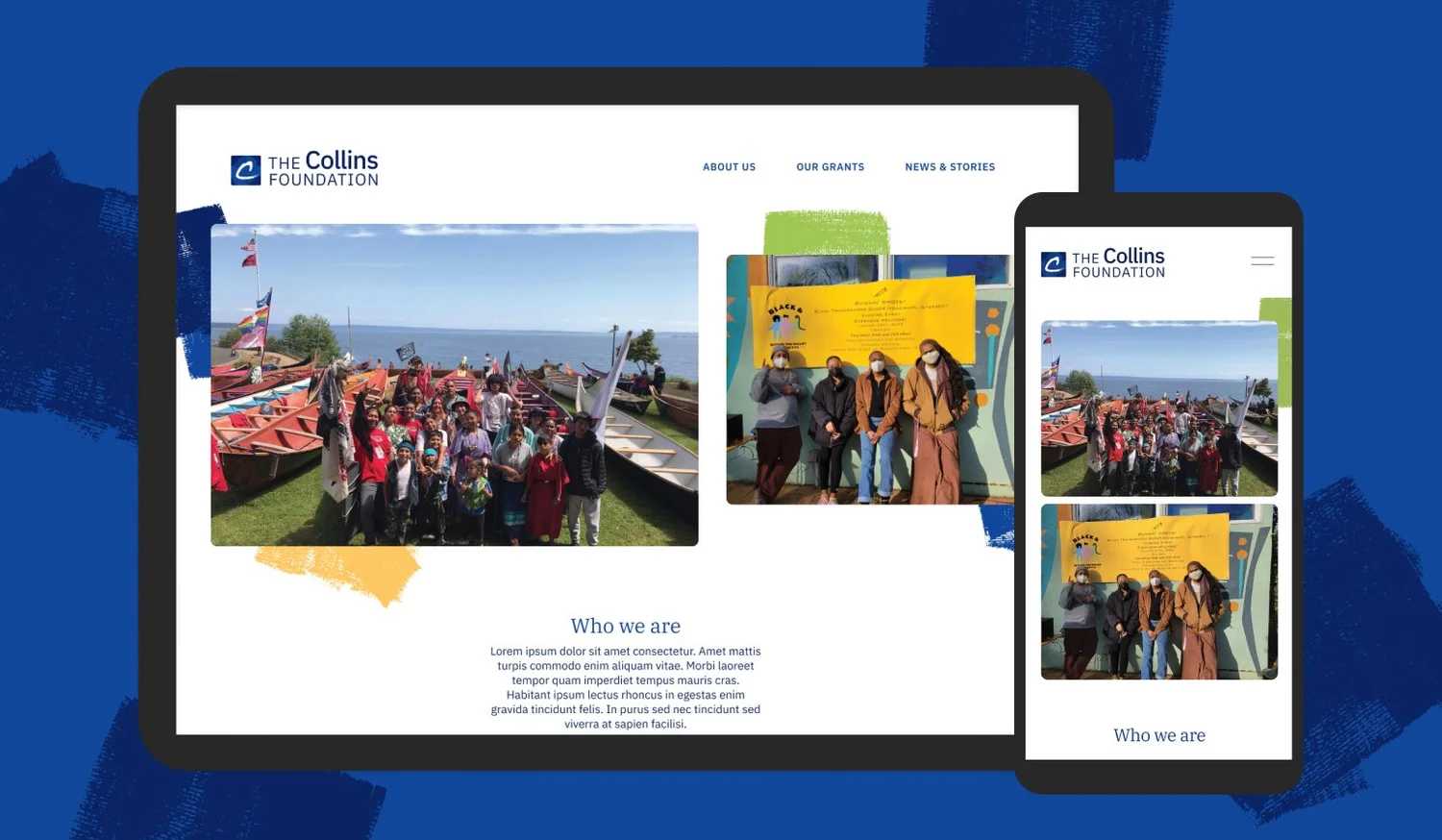 Welcome to Our New Website! — The Collins Foundation