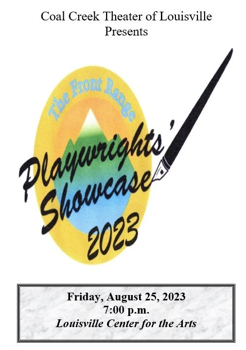 CCTL presents 'The 13th Front Range Playwright's Showcase' — Coal Creek ...