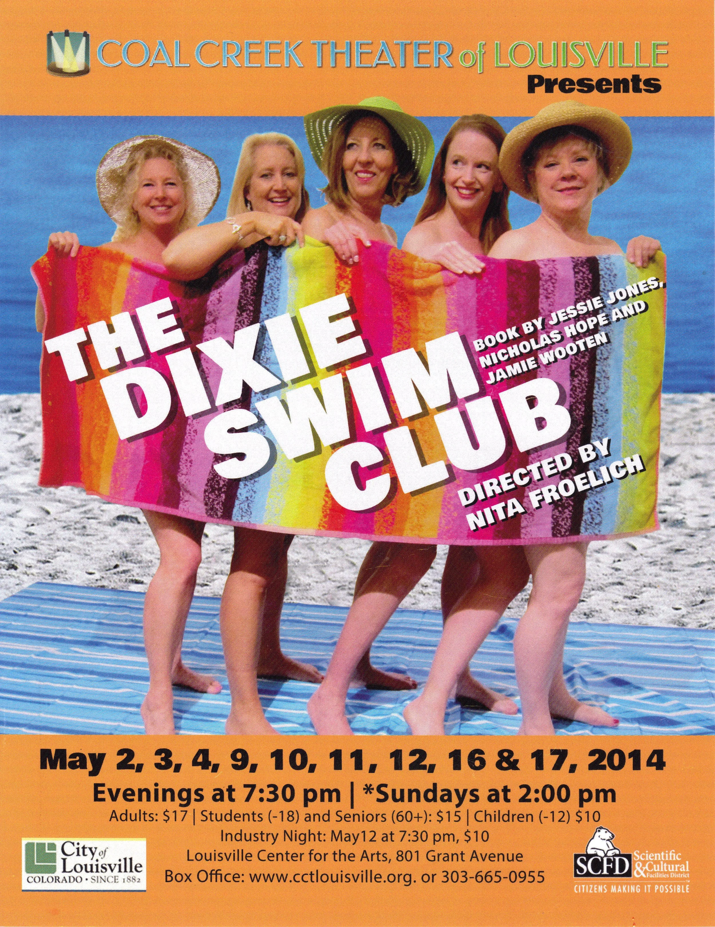 CCTL Presents 'The Dixie Swim Club' — Coal Creek Theater of Louisville