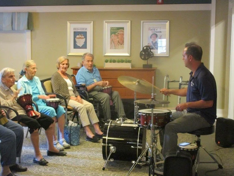 Drumming Programs for Seniors | Music & Rhythm Therapy Activities ...