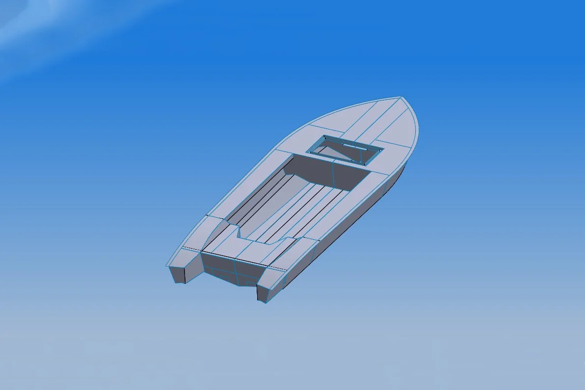 The Voyager 16 Aluminum Poling Skiff | Macuch Craft