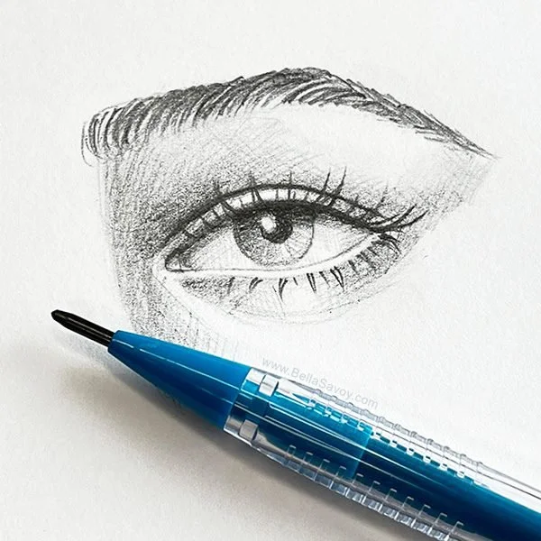 Easy Eye Drawing Tutorial for Beginners — Bella Savoy