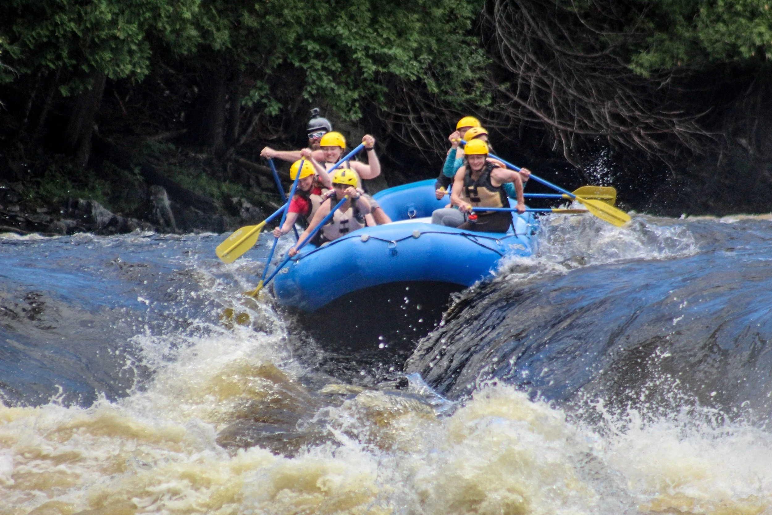 Guided whitewater rafting tours in the Upper Peninsula of Michigan ...