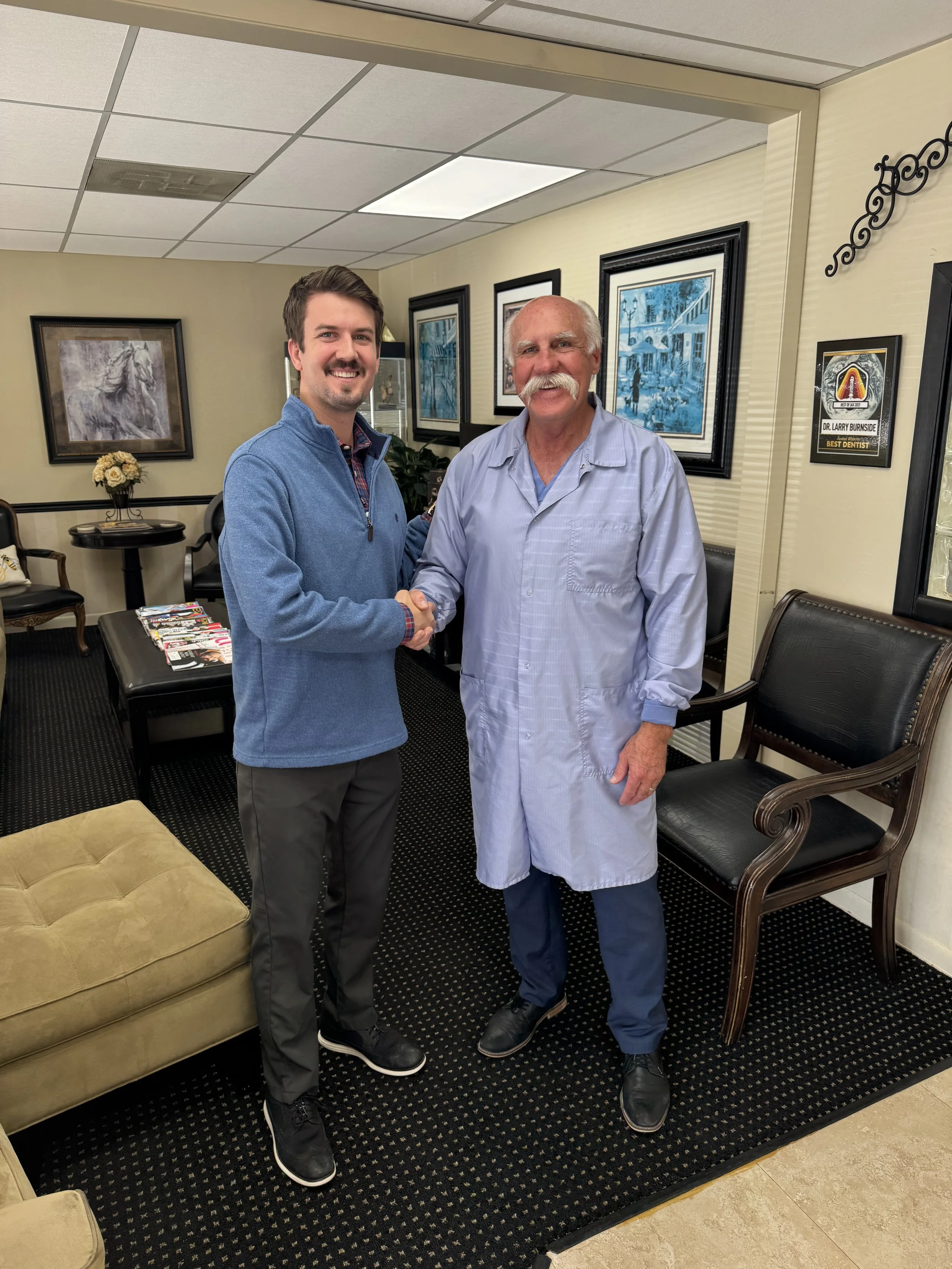 Dr. Quinton Pooler DDS and Dr. Larry Burnside DDS