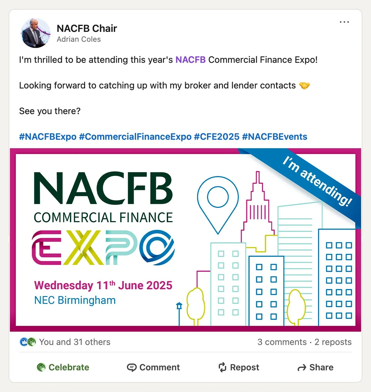 Tickets - Thank you — NACFB Commercial Finance Expo