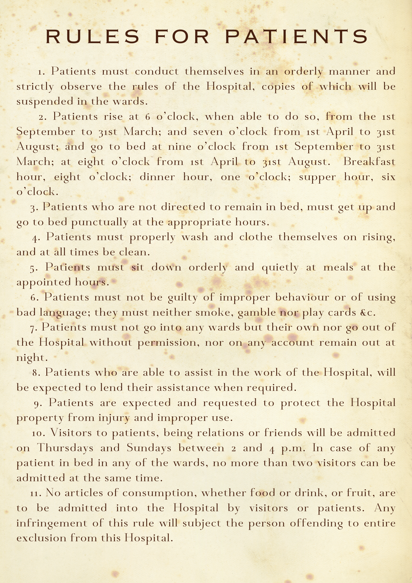 5 - St Joseph's Hospital for Consumptives | Sisters of Mercy Heritage Trail