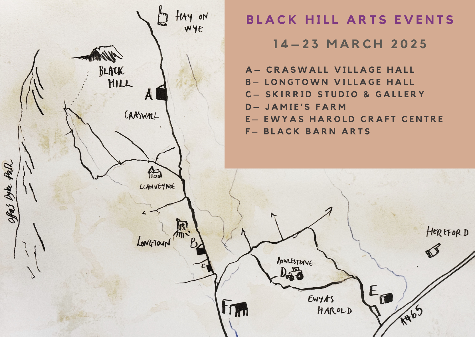 Venues for arts and craft courses — BLACK HILL ARTS EVENTS