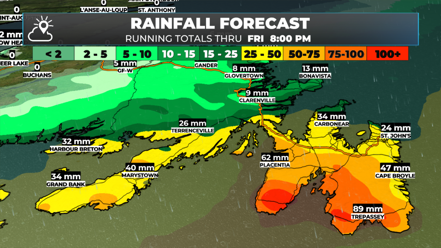 forecast — Newfoundland and Labrador Forecasts — Sheerr Weather