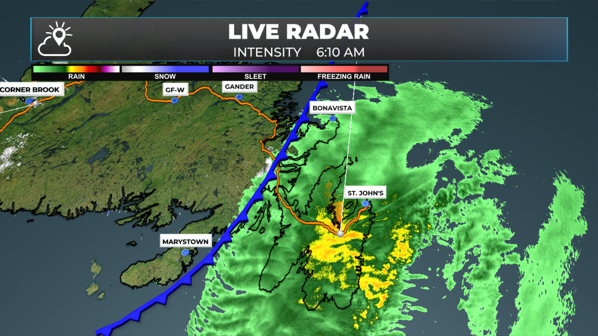 forecast — Newfoundland and Labrador Forecasts — Sheerr Weather