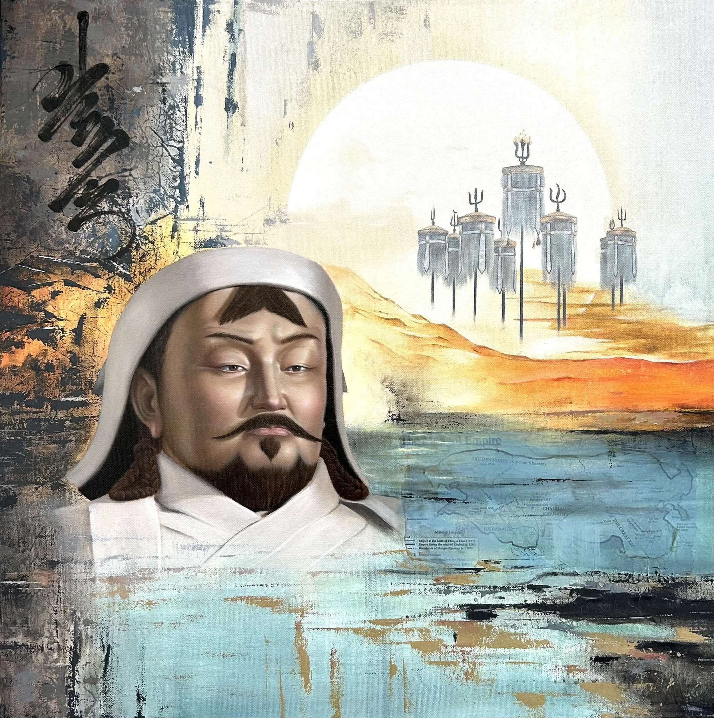Chingis Khan — Willard Art and Frame