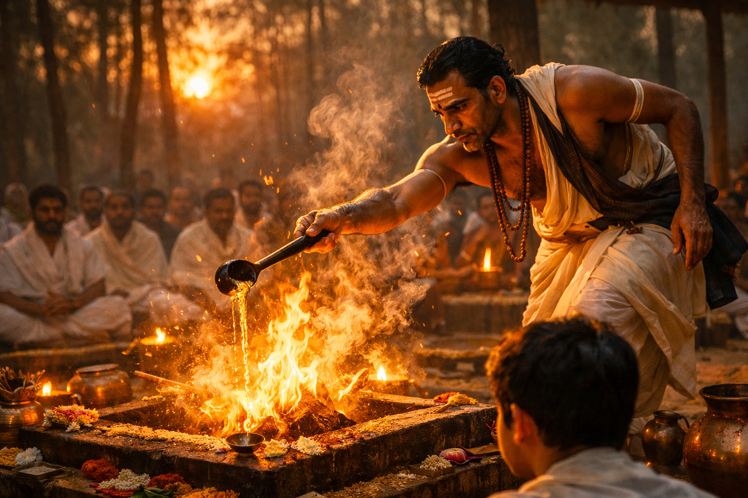 The Alchemical Fire: Internalizing Yajurvedic Sacrifice for Liberation ...