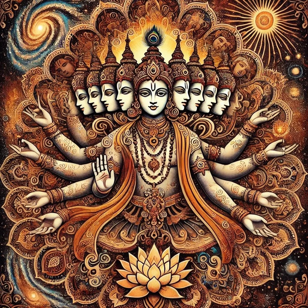 The Vision of the Universal Form: Krishna’s Cosmic Revelation in the ...