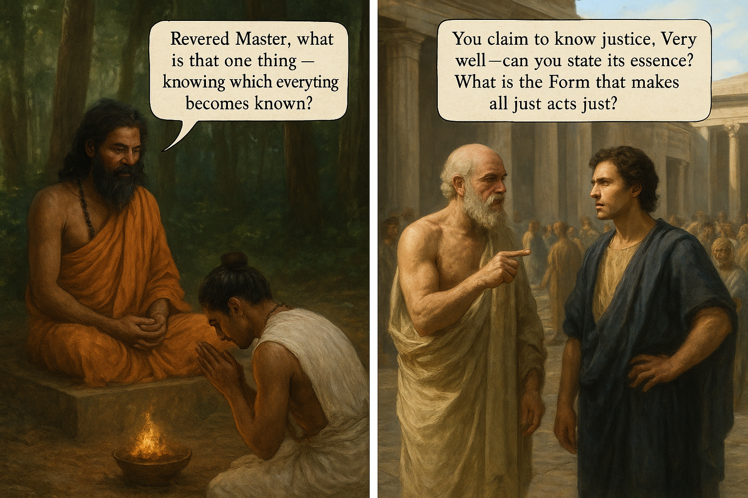 Upanishads vs Western Philosophy: Ancient India's Non-Dual Truth ...