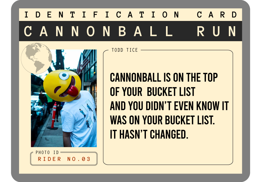 Cannonball Run Rally