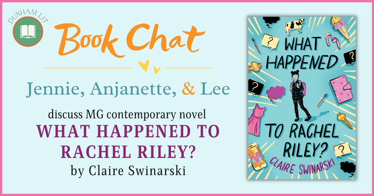 Book Chat: Jennie, Anjanette, & Lee Discuss WHAT HAPPENED TO RACHEL ...