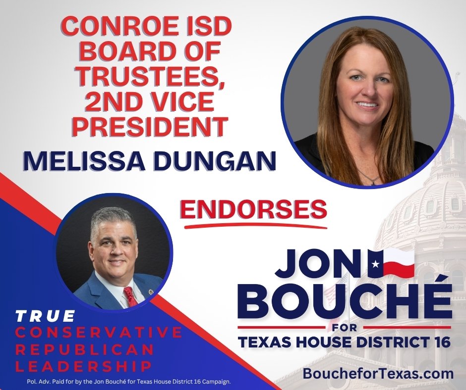 Melissa Dungan Endorses Jon Bouché for HD 16 — Jon Bouché for Texas ...