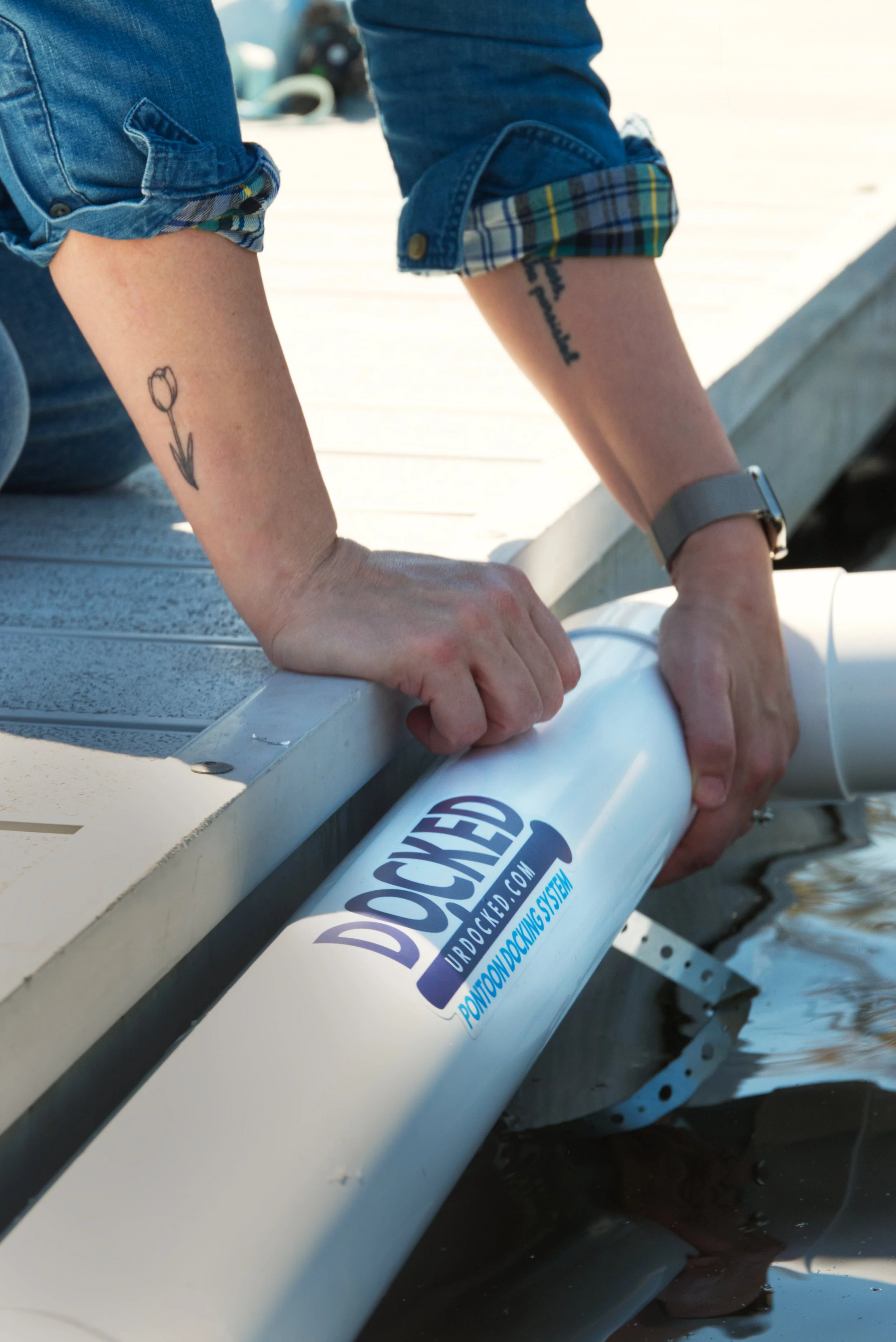 Docked - The Pontoon Boat Docking System