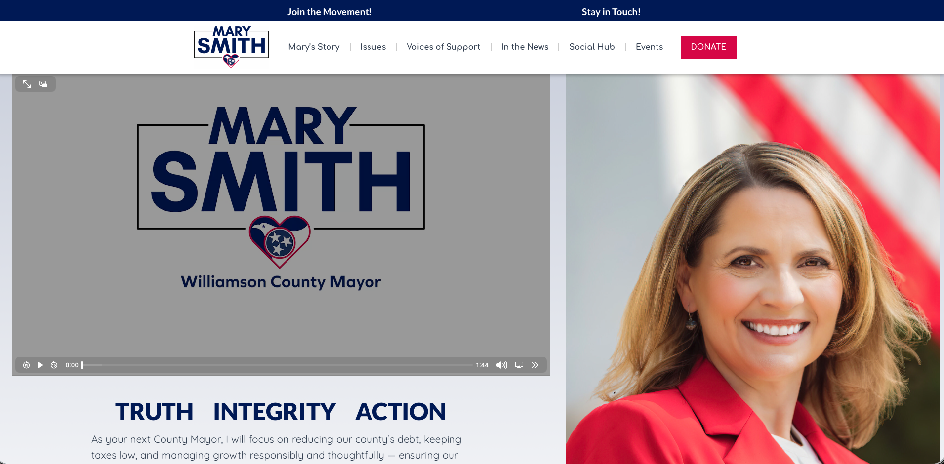 A Conversation with Mary Smith, Candidate for Williamson County Mayor ...