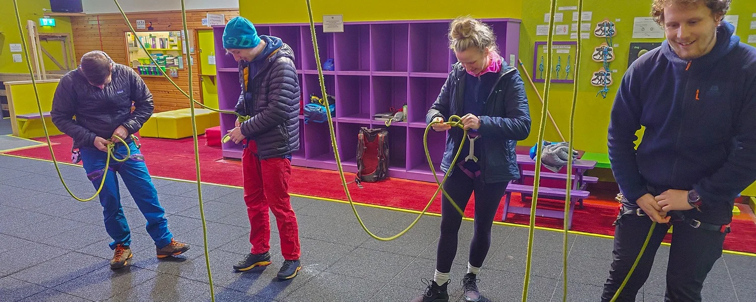 Climbing Wall Instructor Training — Graham Uney Mountaineering