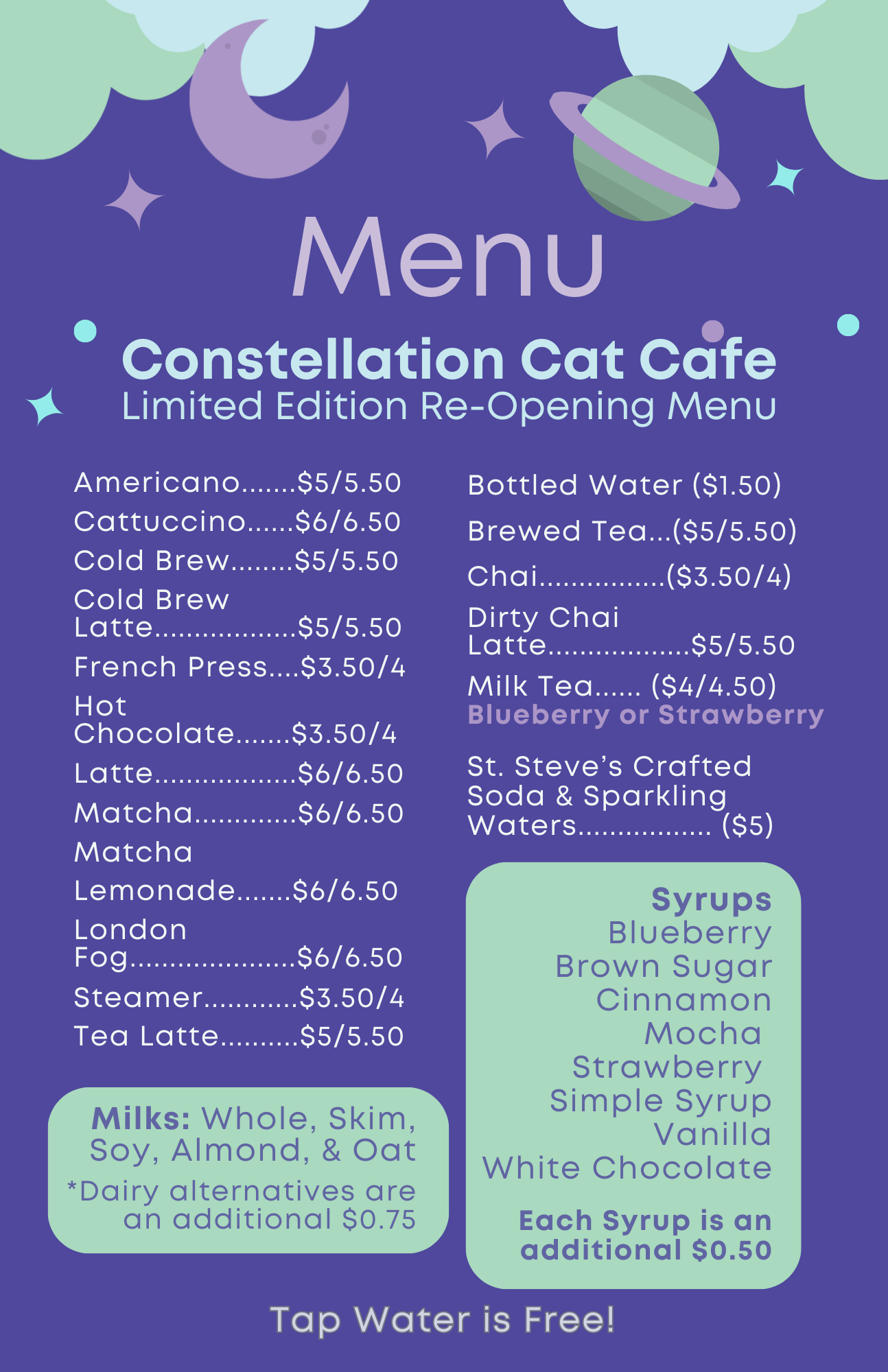 Constellation Cat Cafe