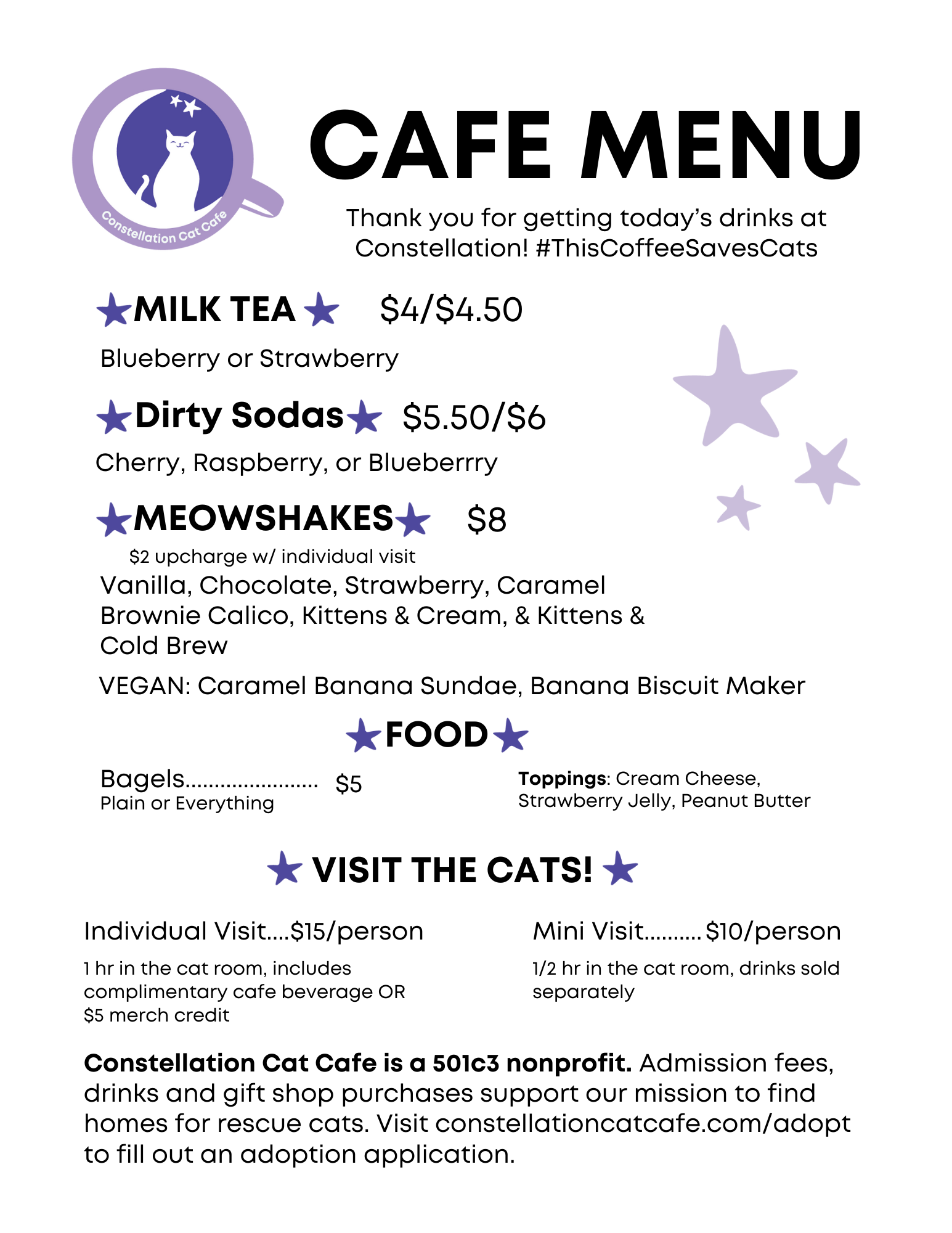 Constellation Cat Cafe