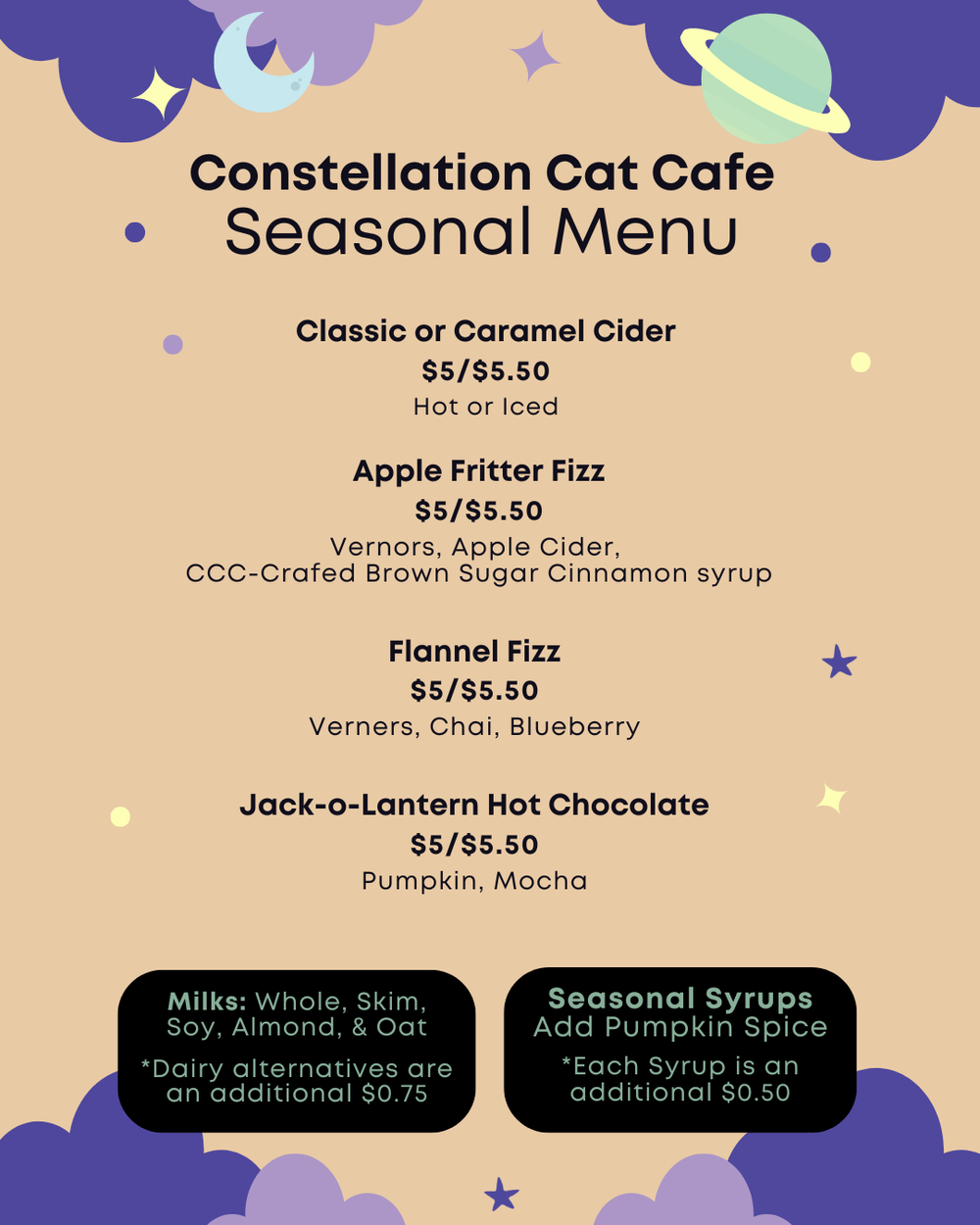 Constellation Cat Cafe
