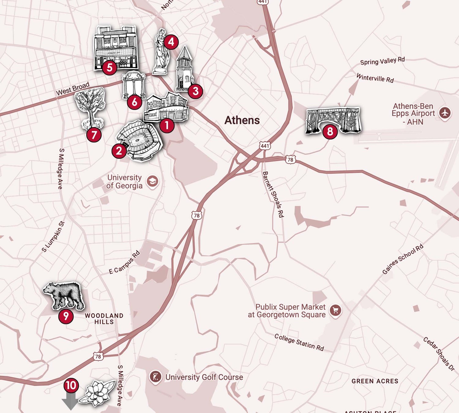 Prime Athens Location — The 1785 Club Athens