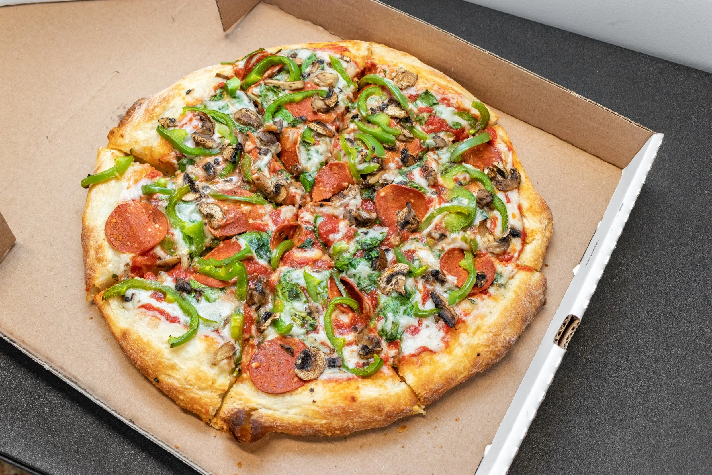 Our Menu — Meek's Vegan Pizza