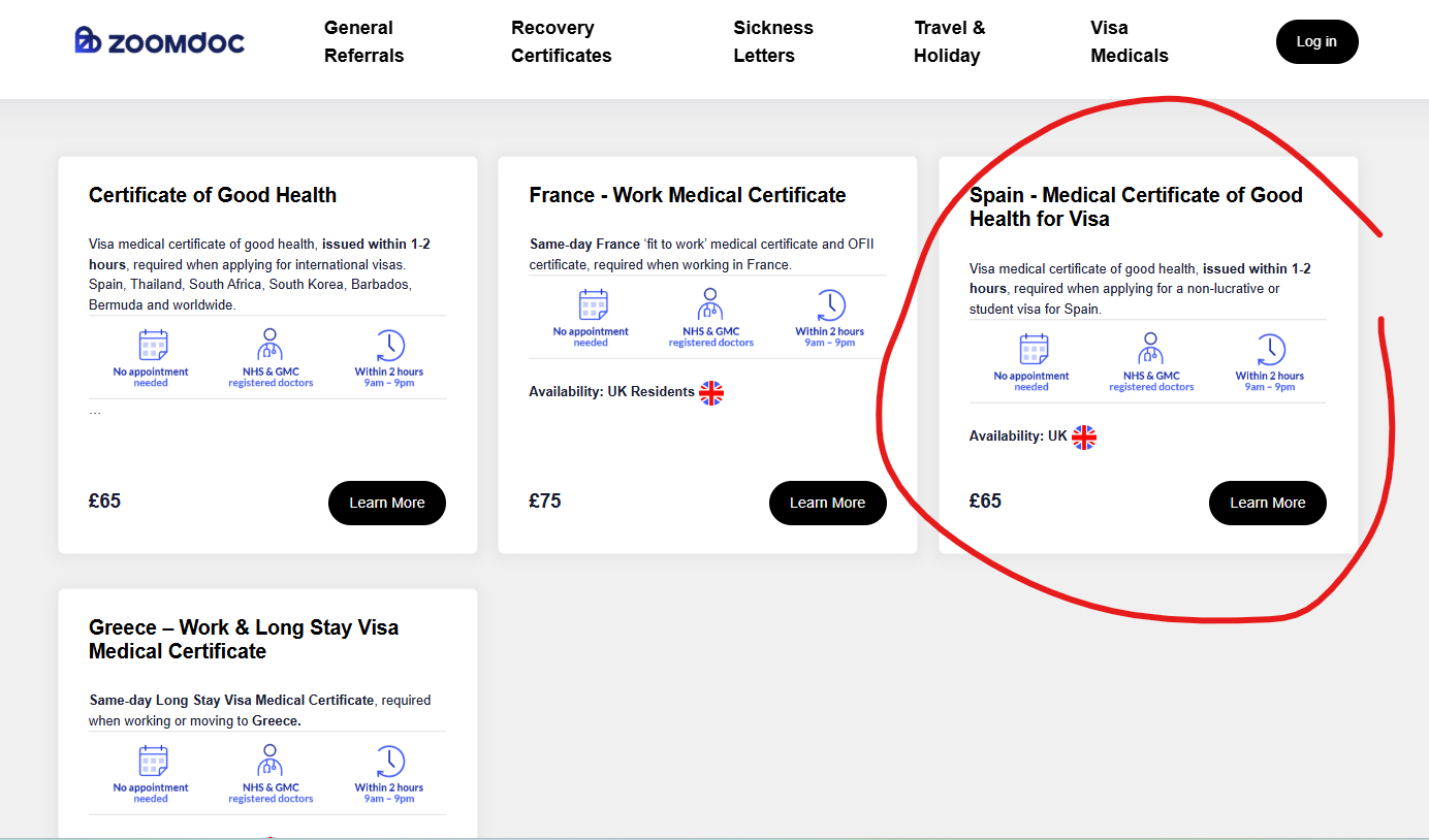 How to Get a Medical Certificate for Visa Spain when your GP Can’t Help ...