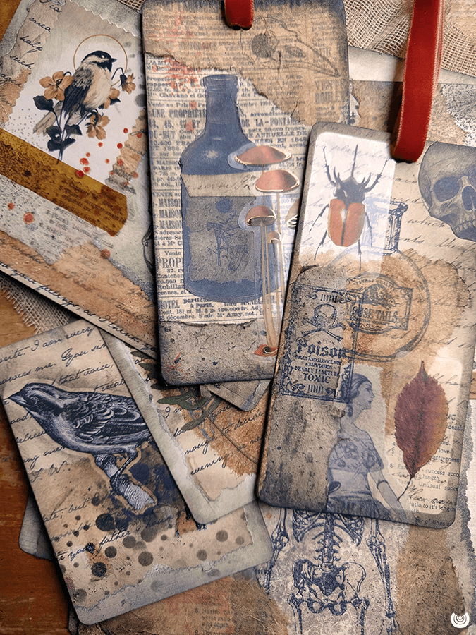 Junk Cards - jesienny trend DIY, który podbija Pinterest. Odkryj ...