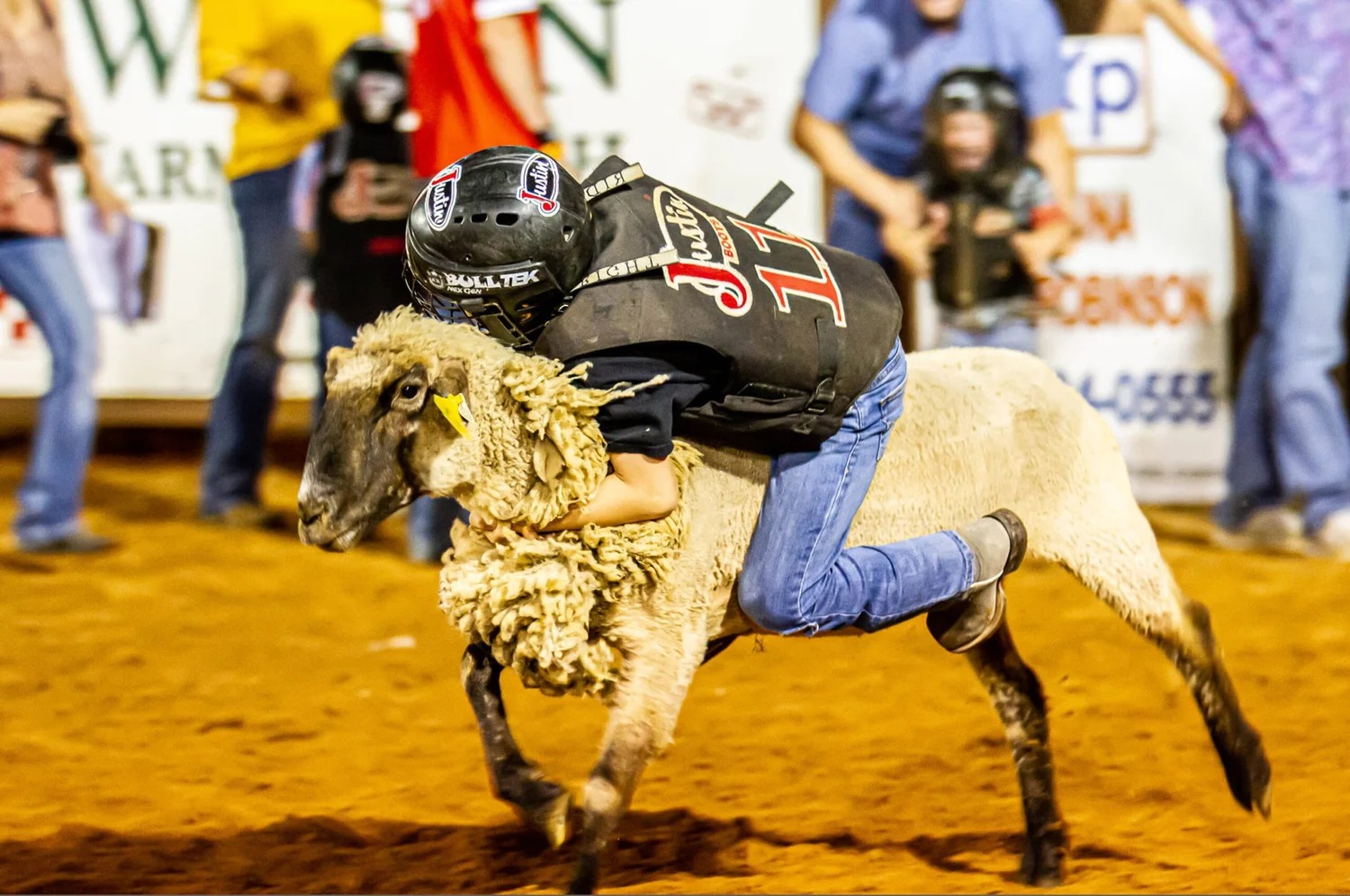 Mutton Bustin' Qualifier — Parker County Sheriff's Posse