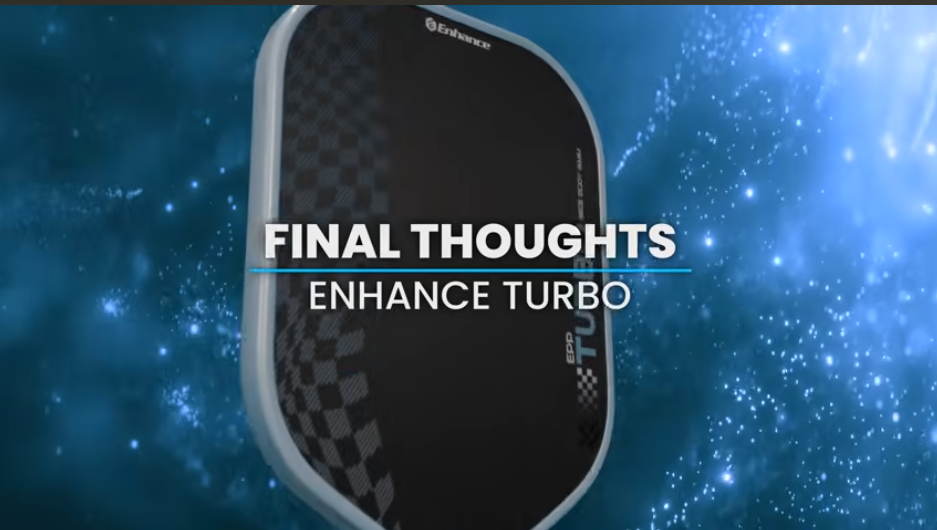 Enhance Turbo Paddle Review | High Power Budget Paddle — Johnkew Pickleball
