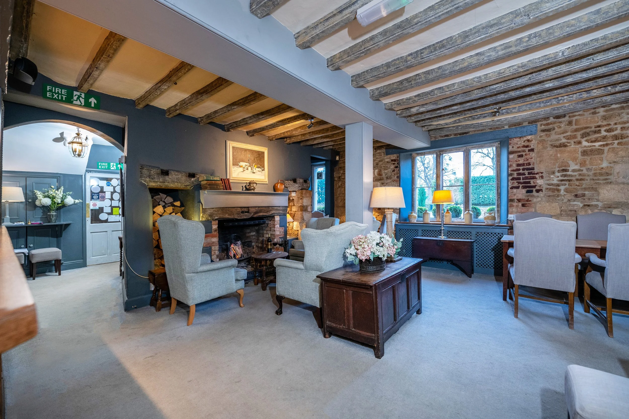 Restaurant & Bar at The Brownlow Arms — The Brownlow Arms
