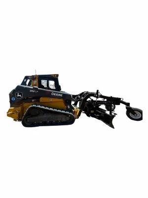 Compact Track Loader, with Level Best Grader Blade & Surveying ...