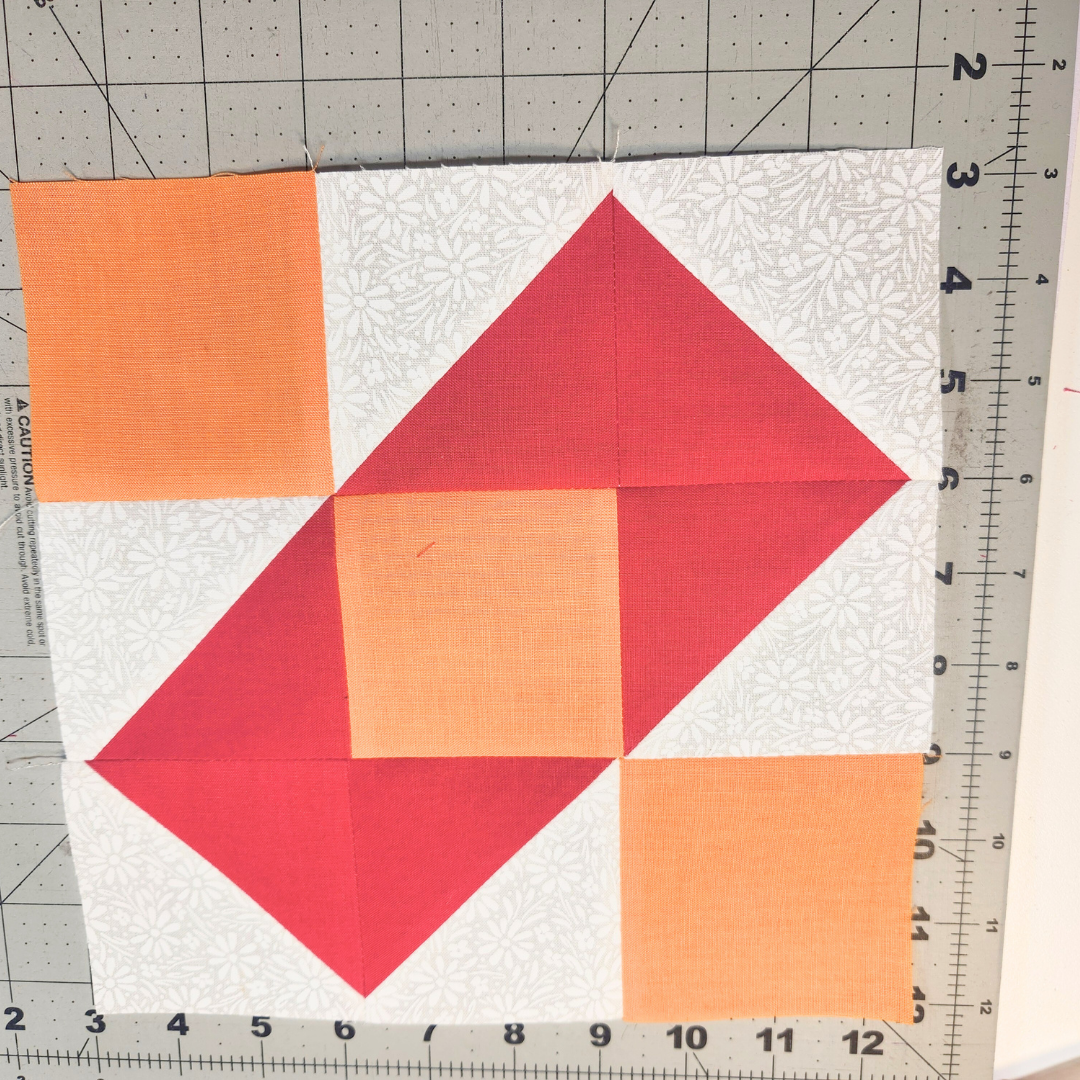 Susannah Quilt Block Pattern — Straight Stitching